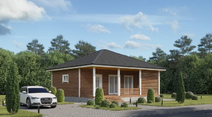 Montovaný dom - drevo :: Ligneus